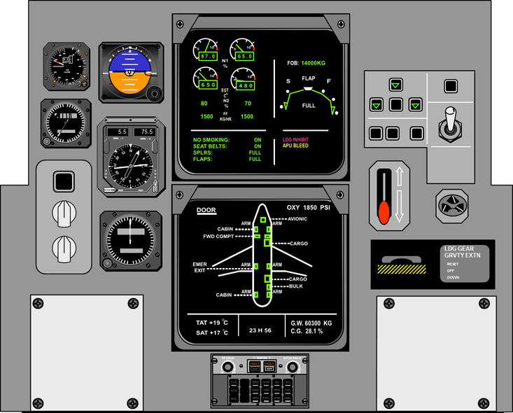 Part 66 Module Demo: Electronic Centralised Aircraft Monitoring (ECAM ...